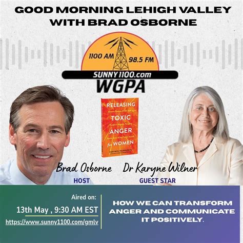 The Show Is From 9 Am To 9 30 Am Dr Karyne B Wilner