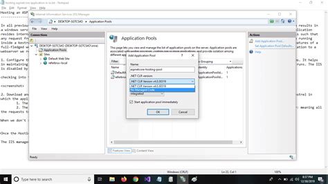 Hosting Aspnet Core Web Application In Iis