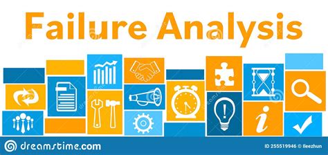 Failure Analysis Line Vector Icons And Signs Analysis Malfunction