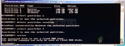 How To Fix Active Partition Not Found” Error On Windows