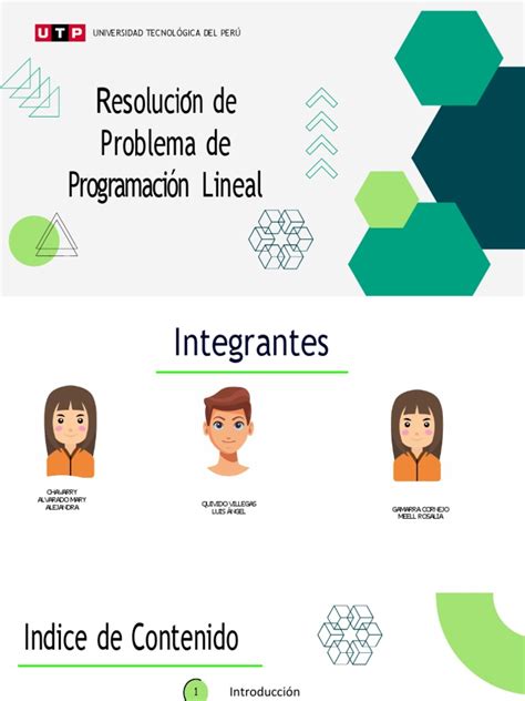 Trabajo Utp Pdf Programación Lineal Función Matemáticas