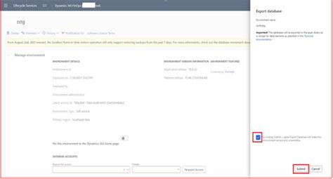 Sop For Dynamics 365 Finance And Operations Database Movement Between Environments Mahmood Ul Hassan