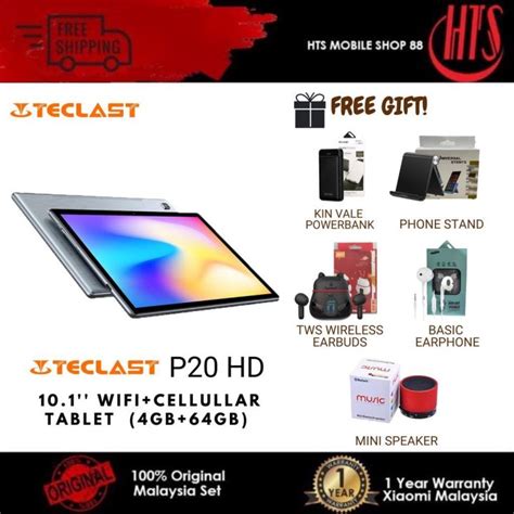 Teclast P Hd Tablet Gb Gb Year Telcast Msia Warranty Wifi Cellular Tab Mah