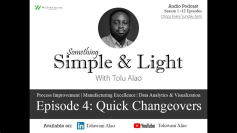 Toluwani Alao The Transformer On Linkedin Something Simple And Light With Tolu Alao Episode 4