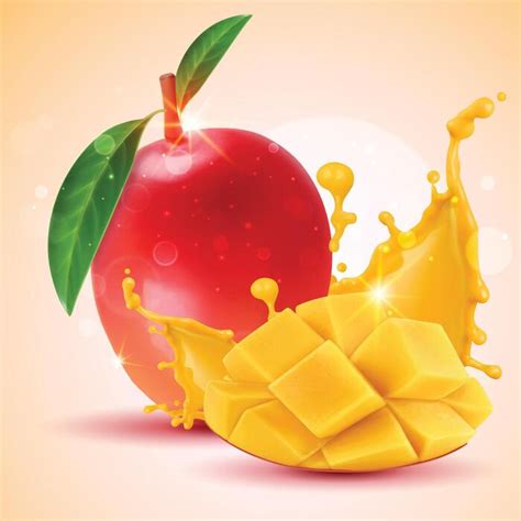 Mango Slice Background Vector Art Icons And Graphics For Free Download