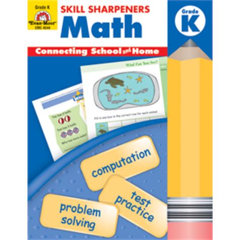 Skill Sharpeners Math Grade K Cherry Blossom Books 🌸