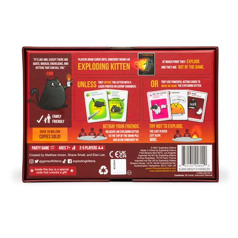 Exploding Kittens Original Edition Card Game