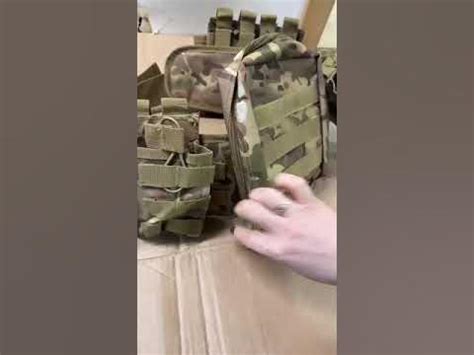 Тактический боевой варбелт Мультикам РПС - YouTube