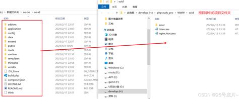 thinkphp 部署完整项目到本地phpstudy 技术栈