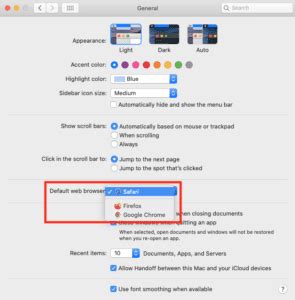MacOS How To Set Default Browser AppleToolBox