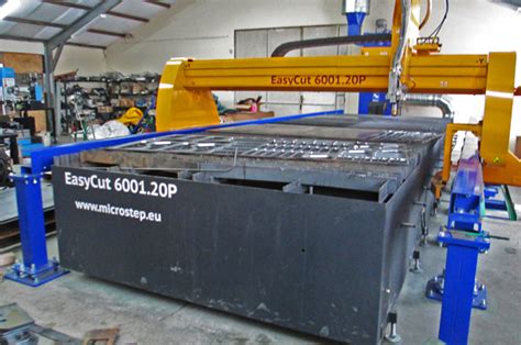 Cnc машина за плазмено рязане Microstep Easycut за ДИК Инженеринг ООД Евромаркет Груп АД