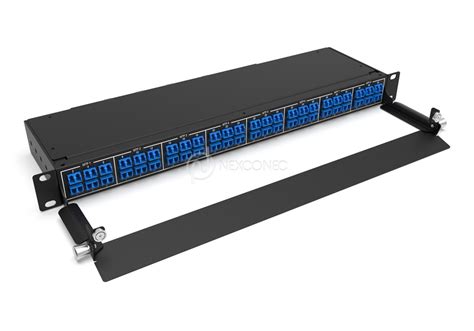 1U MPO LC High Density Breakout Patch Panel PxxMOLCS