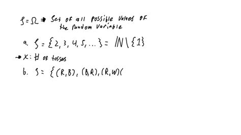solved write the sample space s for the following random experiments