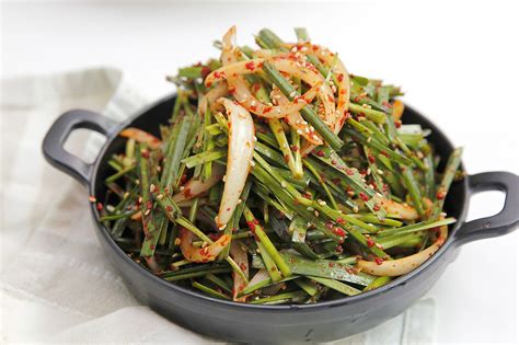 부추 겉절이 맛있게 무치는 방법 부추무침황금레시피