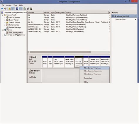 Welcome To Technology World How To Create Extra Hard Disk Partition On