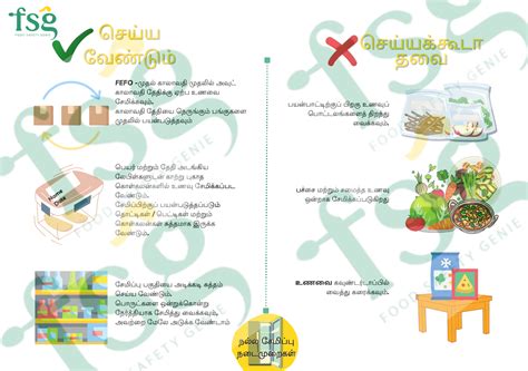 Storage Practices Food Safety Genie
