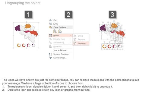Map With Years And Percentage Charts Powerpoint Slides