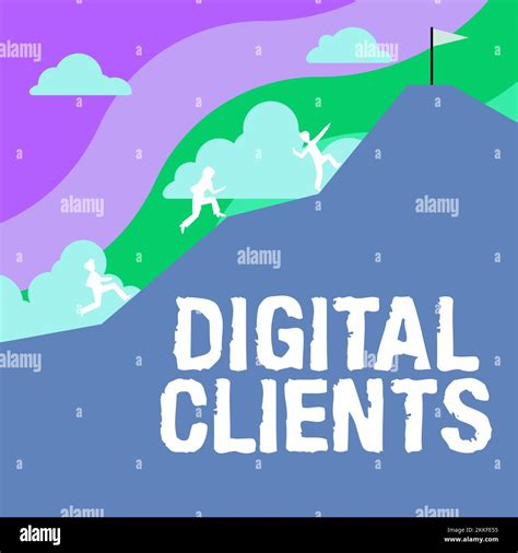Text Caption Presenting Digital Clients Conceptual Photo Use Digital