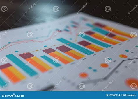 a detailed view of a paper displaying a bar chart illustrating data