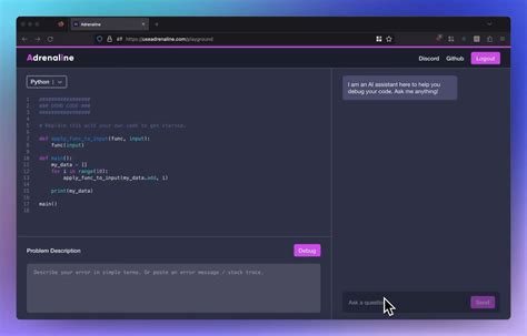 i made a chatbot that helps you debug your code r webdev