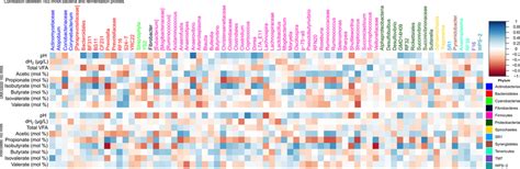 Associations Between Rumen Bacteria And Fermentation Profiles Download Scientific Diagram