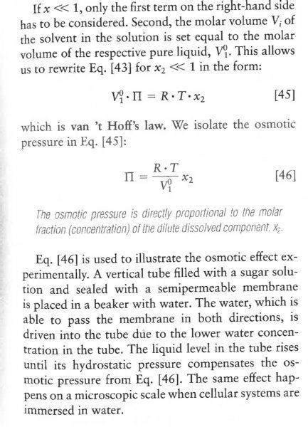 Calculating Osmotic Pressure Of Red Blood Cells Physics Forums