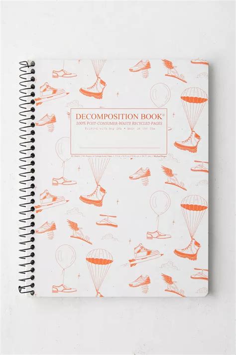 Decomposition Book Spiral Notebook Urban Outfitters