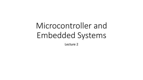 Ppt Introduction To 8051 Microcontroller Features Ports And Functions