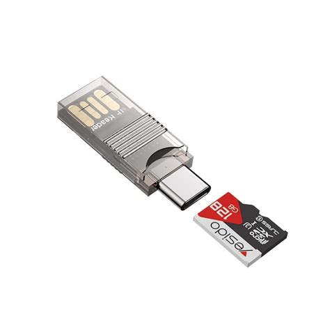 Gs21 2 In 1 Multi Function Usb 3 0 Type C To Usb And Tf Card Otg Card Reader Adapter Otg