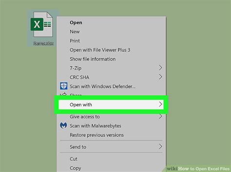 Ways To Open Excel Files WikiHow