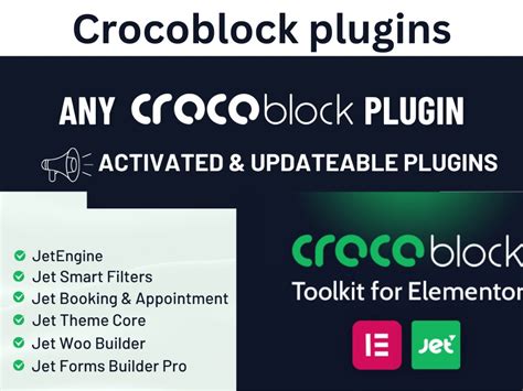 Crocoblock Plugins Installation For Wordpress Website Upwork