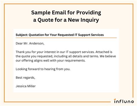 Quotation Email Tips And Templates For Small Business Owners