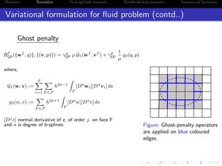 A Robust Stabilised Immersed Finite Element Framework For Complex Fluid Structure Interaction Ppt