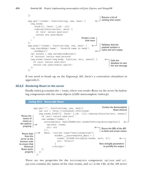 React Practical 94 434 Chapter 20 Project Implementing Autocomplete With Jest Express And