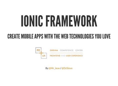 Ionic Slides Pdf