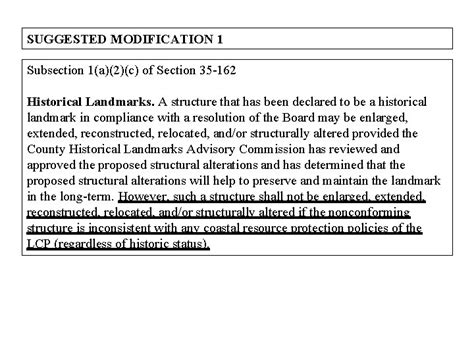 suggested modification 1 subsection 1a2c of section 35