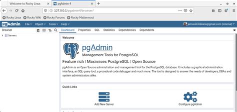 How To Install PgAdmin On Rocky Linux LinuxWays