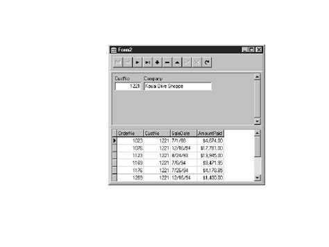 Teach Yourself Borland Delphi In Days Ch Building Database Forms