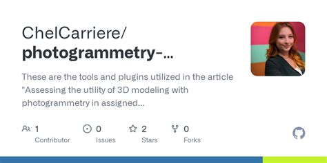 Github Chelcarrierephotogrammetry Anthropology Tools These Are The