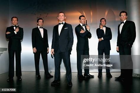 James Bond Figures Are Unveiled At Madame Tussauds On October 4 2016