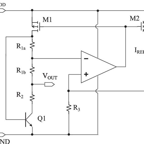 Reference Circuit Simplified Schematic Download Scientific Diagram