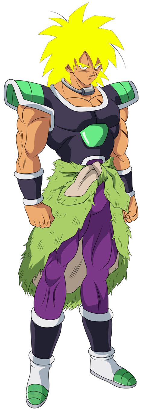 Broly Ssj By Kingeditt On Deviantart