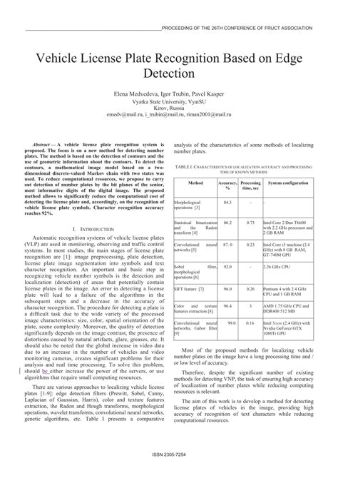 Pdf Vehicle License Plate Recognition Based On Edge Detection
