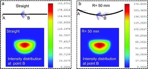 Ray Tracing And Light Intensity Distribution For The Pof System