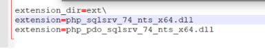Windows Php Sqlsrv Extension Not Loading Stack Overflow