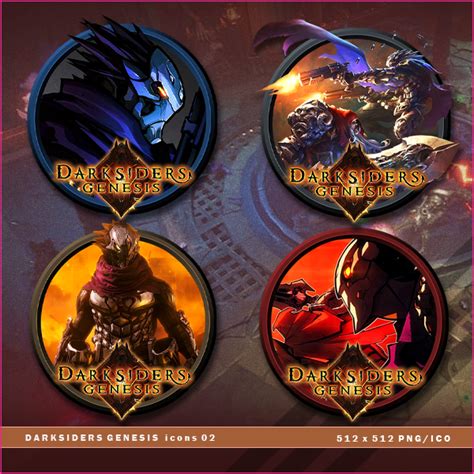 Darksiders Genesis icons 02 by BrokenNoah on DeviantArt