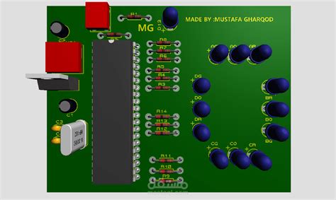 Led Traffic Simulator مستقل