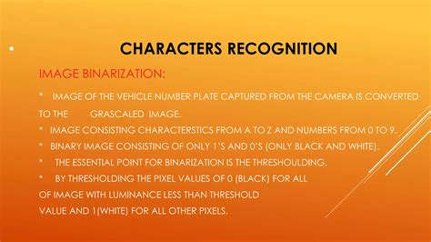 vehicle number plate recognition using matlab pptx auto technology