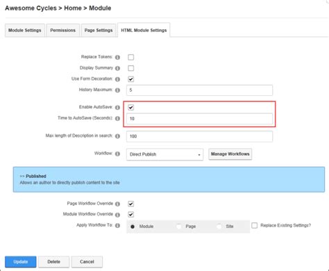 Enabling Disabling AutoSave