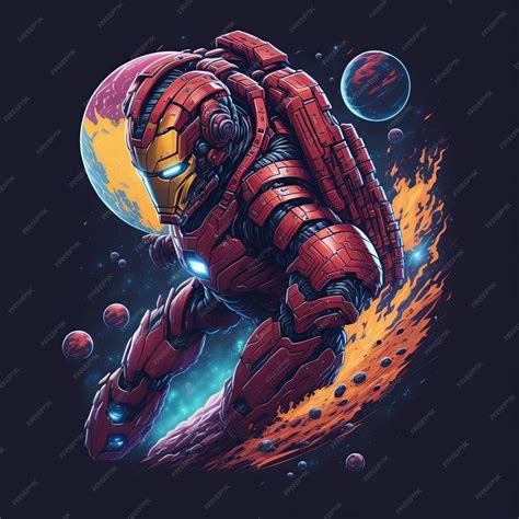 Premium Vector Illustration Vector Supper Hero